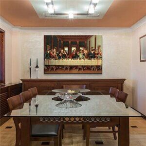 Art | Last Supper Wall Decor Jesus Pictures For Wall Leonardo Da Vinci ...